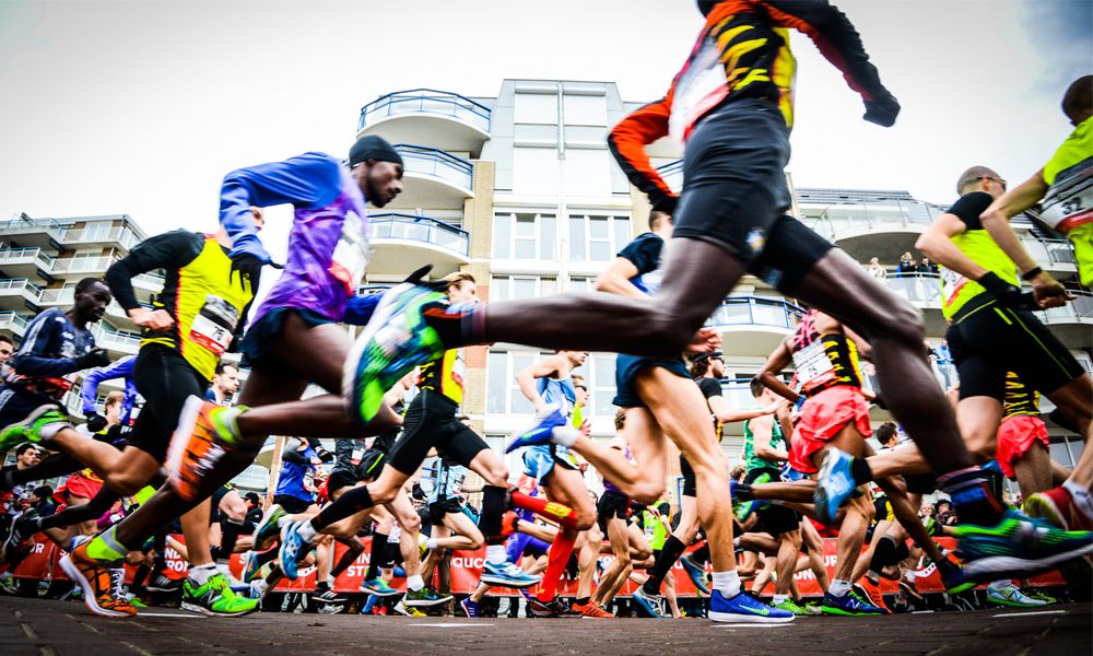 Onderzoek laat zien hoeveel mensen instorten tijdens een marathon
