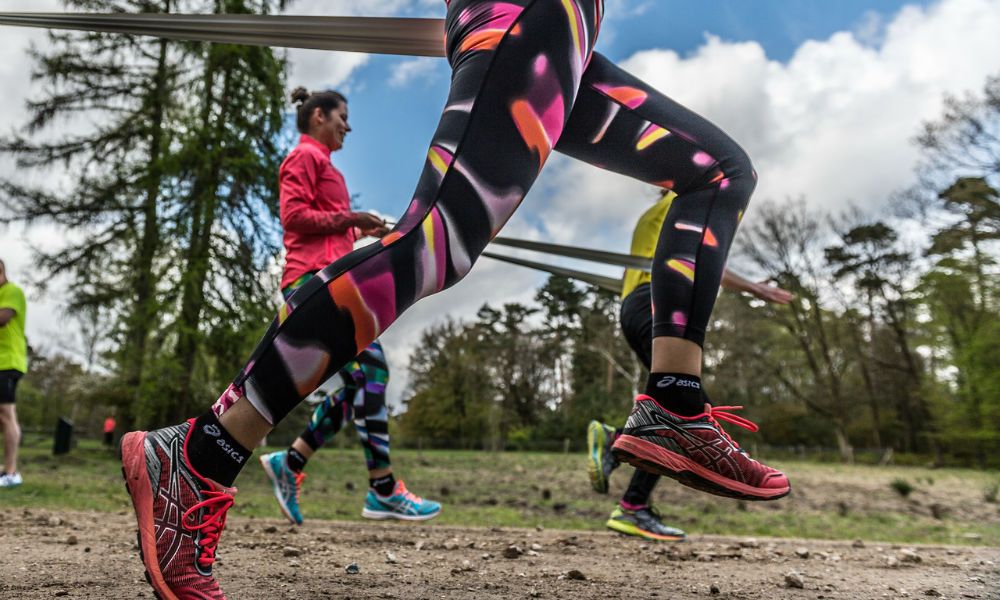 ASICS FrontRunner-team in training
