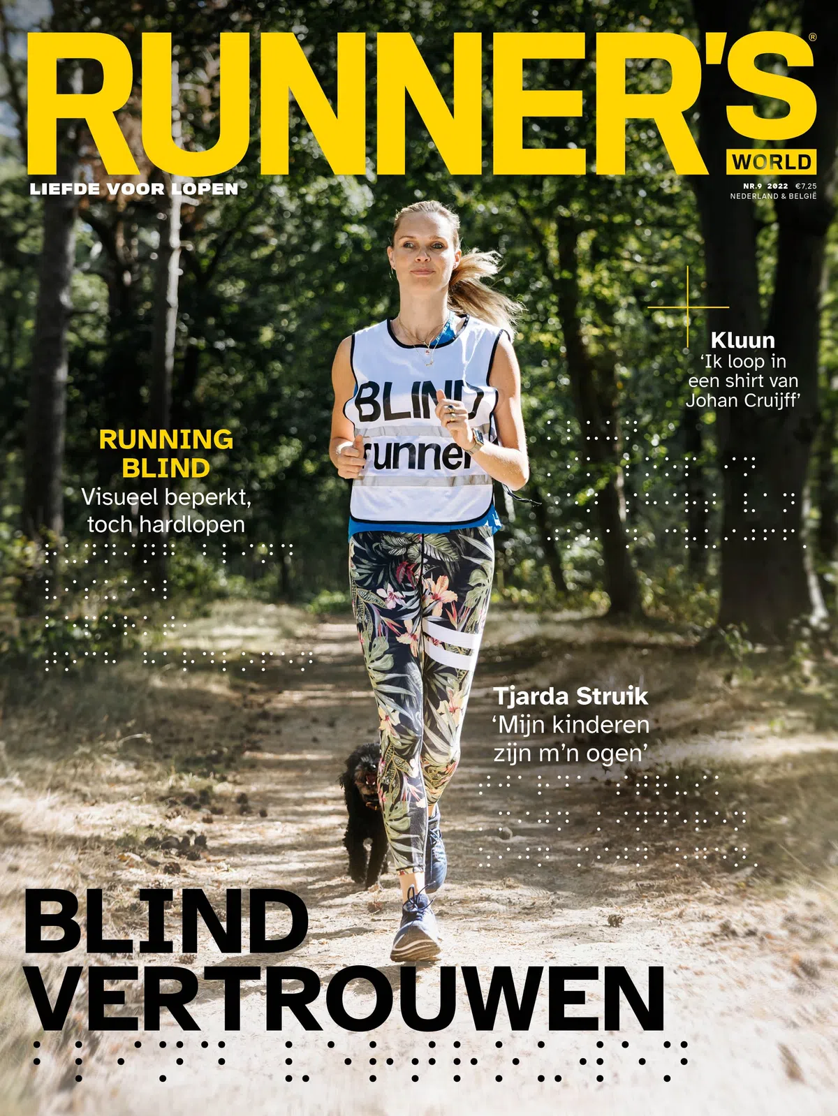 Blind vertrouwen: Een wel heel speciaal nieuw nummer van Runner's World