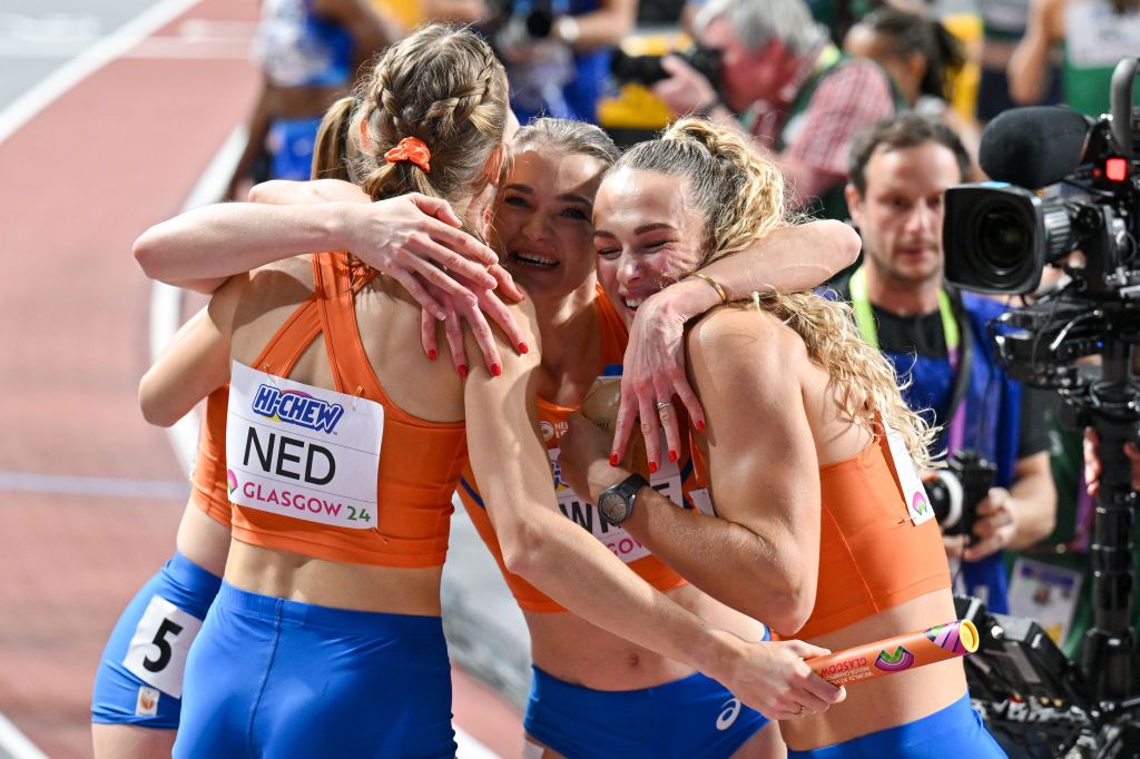 Estafettevrouwen indoor wereldkampioen 4x400 meter