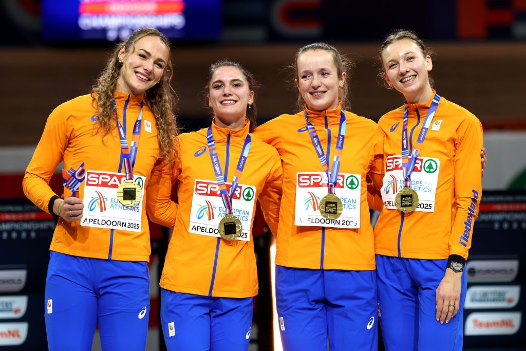 Live: EK Indoor Atletiek 2025 in Apeldoorn zondag